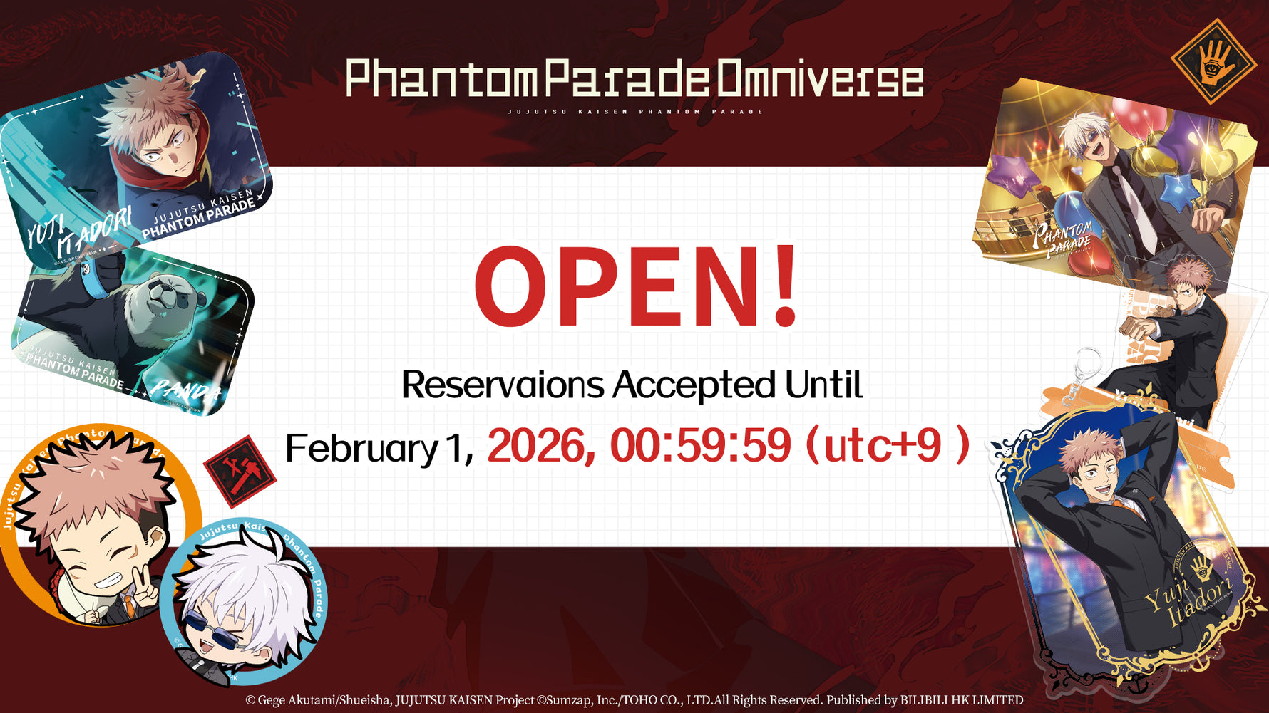 OPEN! – Phantom Parade Omniverse